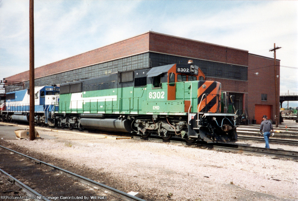 EMD SD60 8302